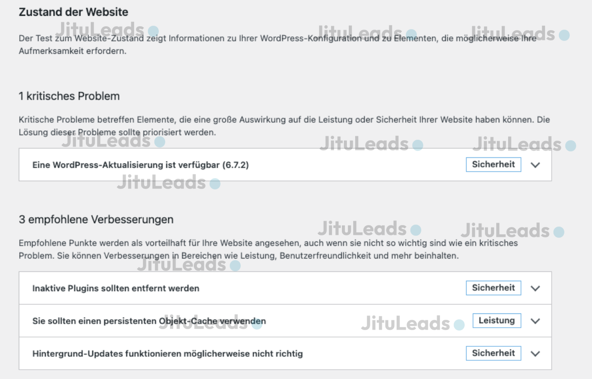 WordPress Optimization – JituLeads